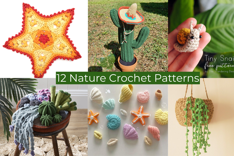 Free Crochet Patterns - Nature – Crafting with Colour