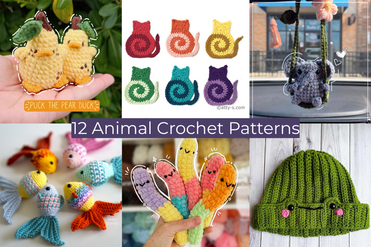 Free Crochet Patterns - Animals – Crafting with Colour